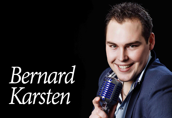 Bernard Karsten treedt zaterdag op in de kantine