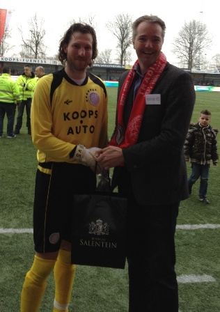 Martijn van Strien man of the match